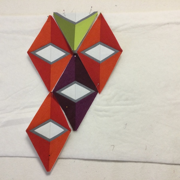 Diamond in Diamond - Foundation Paper Piecing Pattern - Etsy