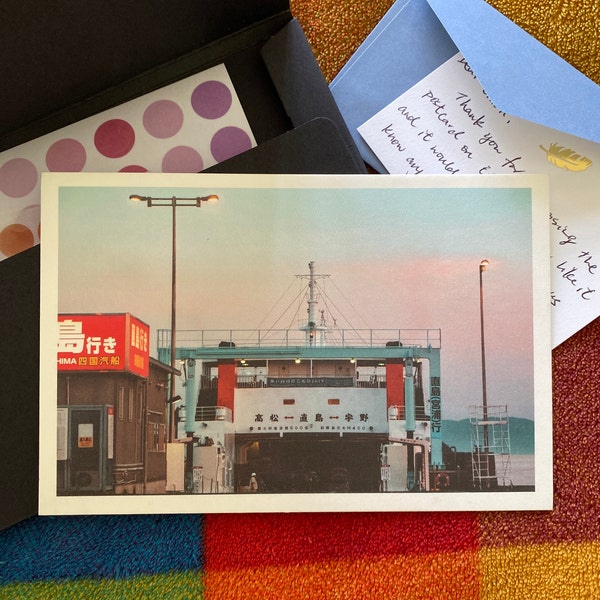 Japan Collection Aesthetic Postcard Decorative Postcard, Japan Postcard ...