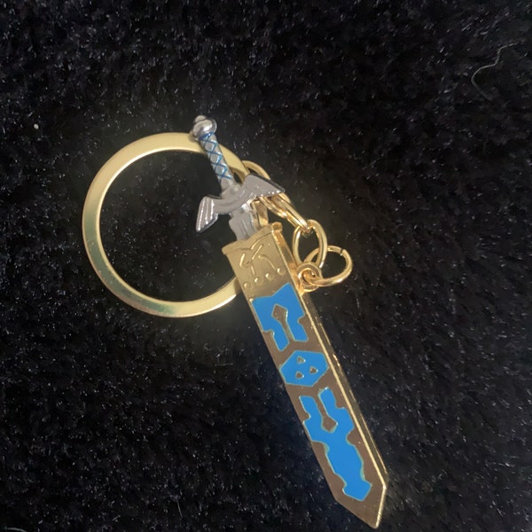 Zelda Master Sword Necklace: Breath of the Wild Removable Sword ...