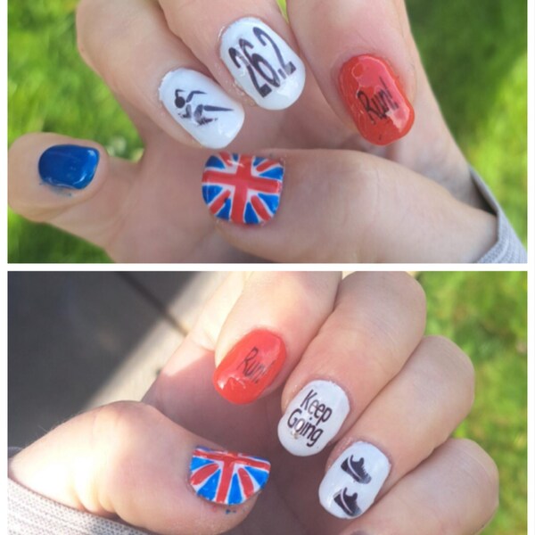 Nail Decals, Marathon Nail Decals, Half Marathon, 10K, 5K, Water ...
