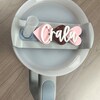 Valentines Day Name Plate Stanley Personalized Name Tag Valentine's ...