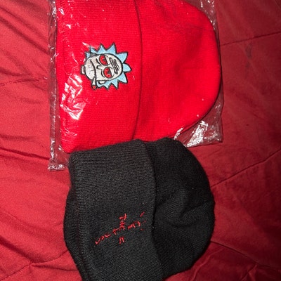 Embroidered Parappa the Rapper Beanie Frog Knit Cuffed Beanie - Etsy