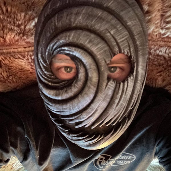 Vampire: Half Face Resin Mask - Etsy