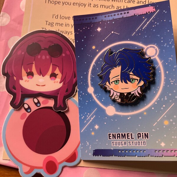 HSR Sampo and Sparkle the Masked Fools Honkai Star Rail Hard Enamel Pin ...