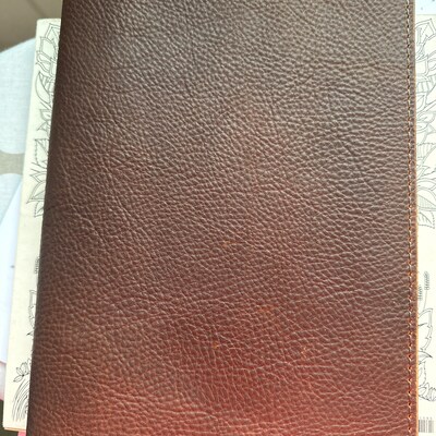 Daytimer Calendar Genuine Leather Cover Case With Optional Leather Flap ...