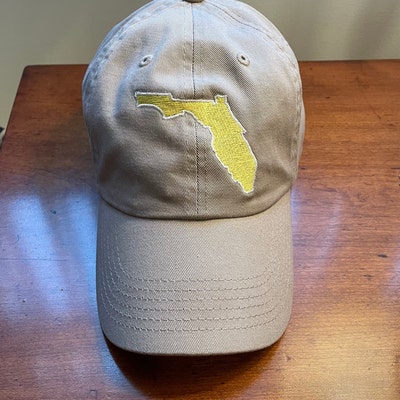 Florida State Baseball Cap Outline State Design - Etsy