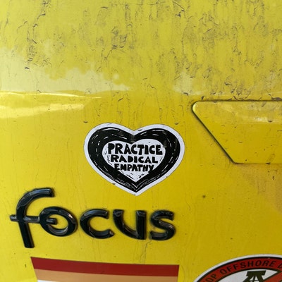 Radical Empathy Sticker, Solidarity, Leftist, Socialist, Blm, Laptop ...