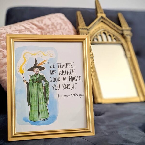 Teachers Are Magic Art Print - Etsy
