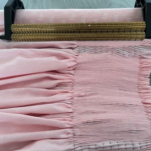 Sally Stanley Smocking Pleater Machine With Needles 24 Row Pleating ...