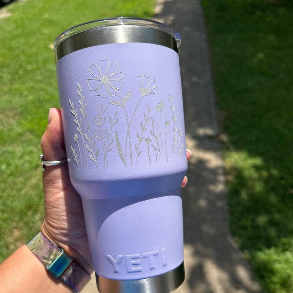 Yeti Rambler Tumbler 30 Oz Personalized Customized Rare Colors - Etsy