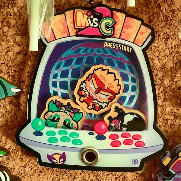 HOP ON Meme | Clear Sticker | Tekken Strive Street Fighter 6 - Etsy