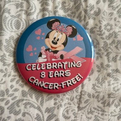 Fighting Breast Cancer Disney Buttons Breast Cancer Survivor Buttons ...