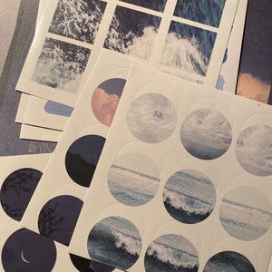 40 Sheets6 Types walking Planet Series Sticker Package - Etsy