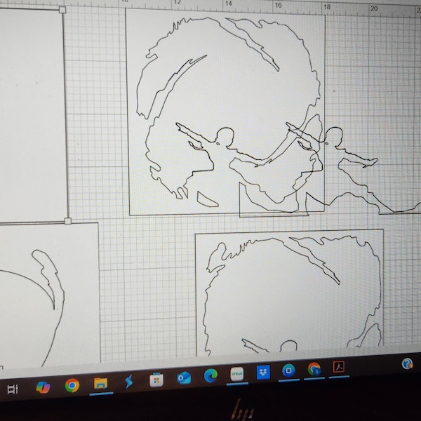 Calcifer SVG, DXF, PNG, Dwg Pdf Cut Layer File Silhouette Multilayer ...