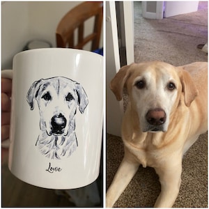 Custom Dog Mug, Dog Lover Gift, Pet Memorial, Dog Memorial Gift, Pet ...
