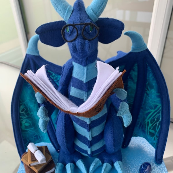 PDF Pattern Giant Reading Dragon for Book Lovers or Story Time ,child ...