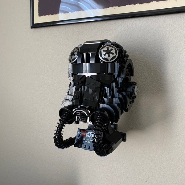 Ultimate Display Wall Mount Display for All Lego Helmets Boba Fett ...