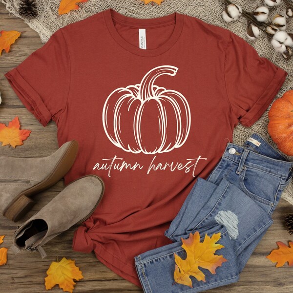 MOCKUP - Bella & Canvas 3001 Fall Inspired Women's Mockup Bundle 9 High ...
