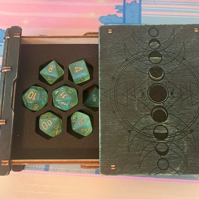 Celtic Knot and Viking Dice Book Boxes - Etsy