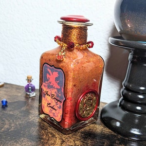 Angel Feathers Magical Apothecary Fantasy Potion Bottle - Etsy