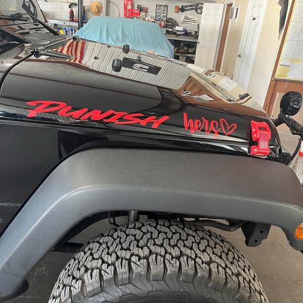 Hers | Driven by a Girl | Truck Girl | Hers NOT HIS Decal | Female ...