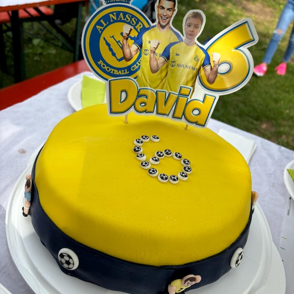 Haaland Cake Topper, Soccer Cake Topper, Cake Topper, Digital Cake ...