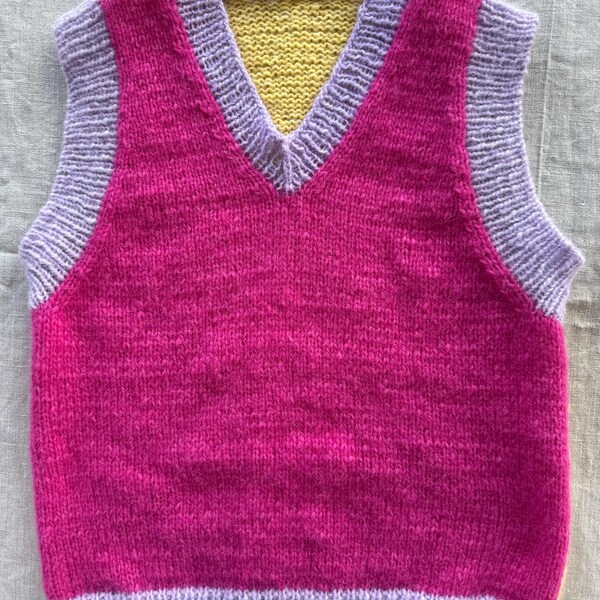 KNITTING PATTERN for Kristina Cardigan, Adjustable Body Length, Almost ...