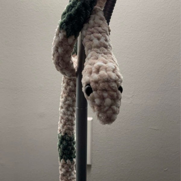 Snake CROCHET PATTERN Soft Amigurumi SNAKE Toy Animal Crochet Tutorial ...