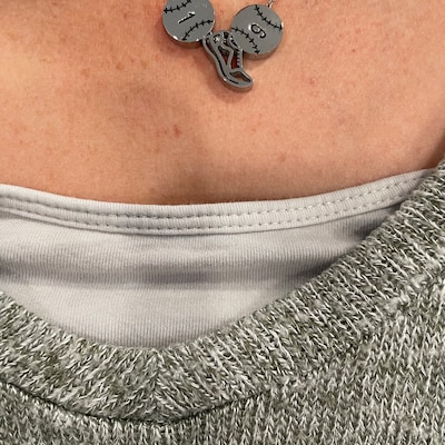 Kansas City Inspired Arrowhead Heart Necklace KC Chief Necklace Gold ...