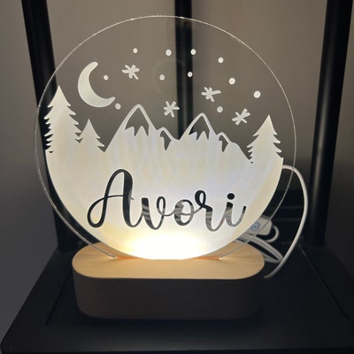 Long Distance Custom Light Personalized Valentines Gift Light up Sign ...