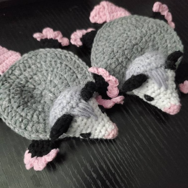 Opossum Plush, Cup Holder Coaster, Table Stand, Cute Coaster Possum ...