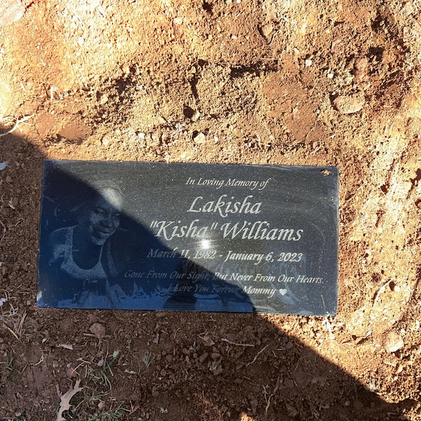 24x12x4 Inch. Headstone, Tombstone, Grave Marker, People, Pets. Solid ...