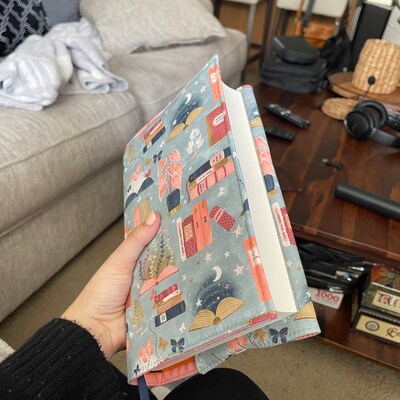 Adjustable Book Cover Fabric Book Cover Adjustable Book - Etsy