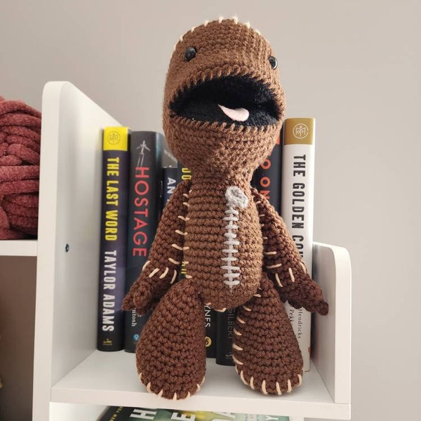 Sackboy Large Size - Amigurumi Pattern by Emvy Creates - Etsy