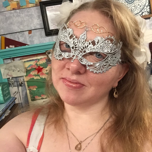 Red Crystal Forehead Tiara Ruby Jewel Circlet Elfin Crown Fantasy ...