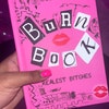 MEAN GIRLS BURN Book Pink Slim iPhone Cases iPhone 15 to iPhone 7 ...