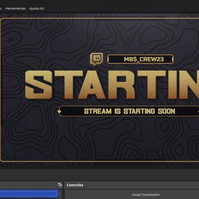 Animated RED Twitch Overlay Package Minimal Red Twitch Theme Red Stream ...