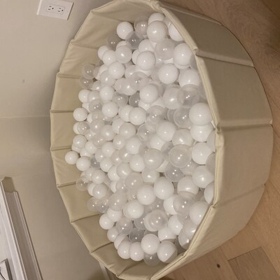 Soft Plastic Ball Pit Balls, No Sharp Edges, Non Toxic, Phthalate & BPA ...