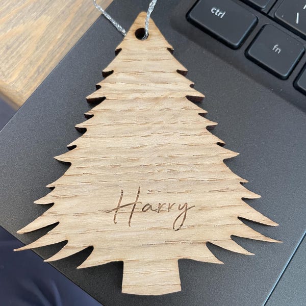 Wooden Engraved Floral Place Setting Name Coaster Wedding Table ...