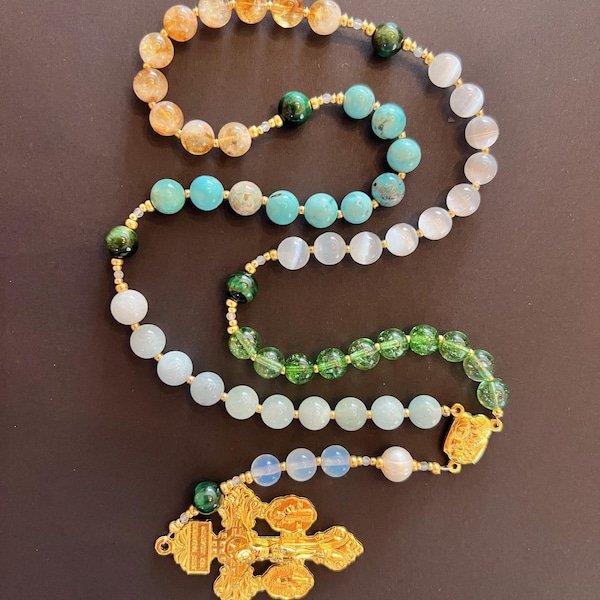 How to Pray the Rosary Card - Etsy