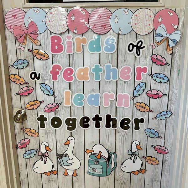 Silly Goose Classroom Printable | Back to School Decor for Teachers ...