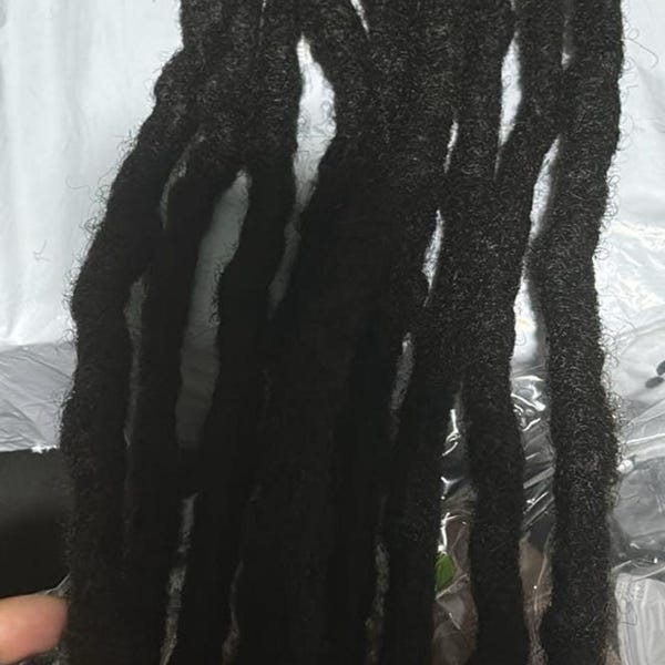 Textured Human Hair Wicks Loc Extensions | Jumbo Loc Extensions | Thick ...
