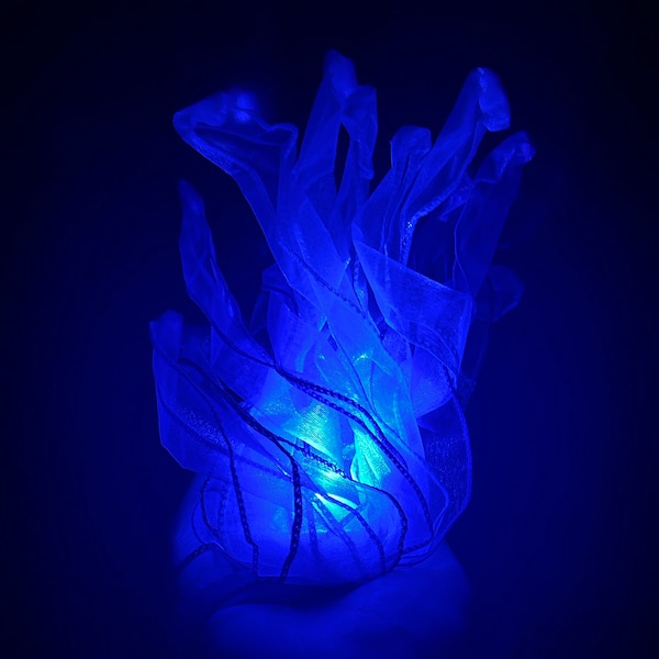 Blue Fire Cosplay Prop, Flame Accessory, Costume Prop, LARP Prop - Etsy