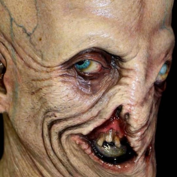 SMIRK Latex Horror Display Head *not Wearable* Halloween Mutant Not ...