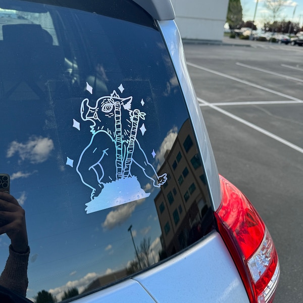 Ghost Love Destiny Girl Gamer Car Decal Peeker - Etsy