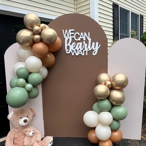 Rustic Wildwood DIY Balloon Garland Kit / Rustic Boho Bridal Shower ...