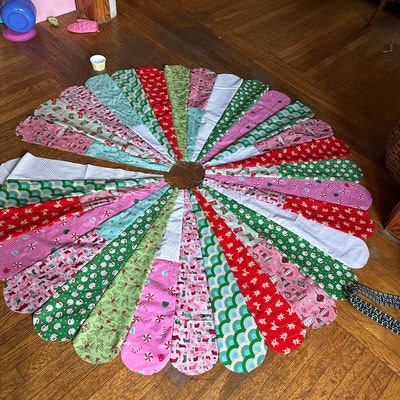 PDF Pattern for Giant Dresden Christmas Tree Skirt - Etsy
