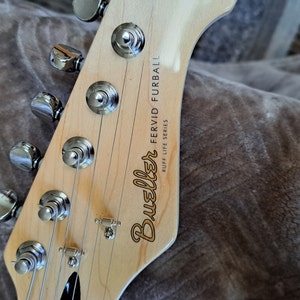 CUSTOM Vintage Style Guitar and Bass Waterslide Headstock Decals - Etsy