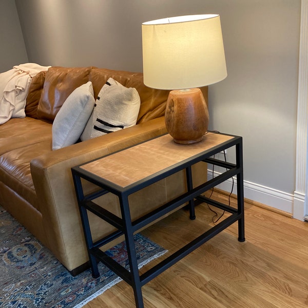 Steel End Table Legs/night Stand Legs/sofa Table Legs/set of Two/black ...