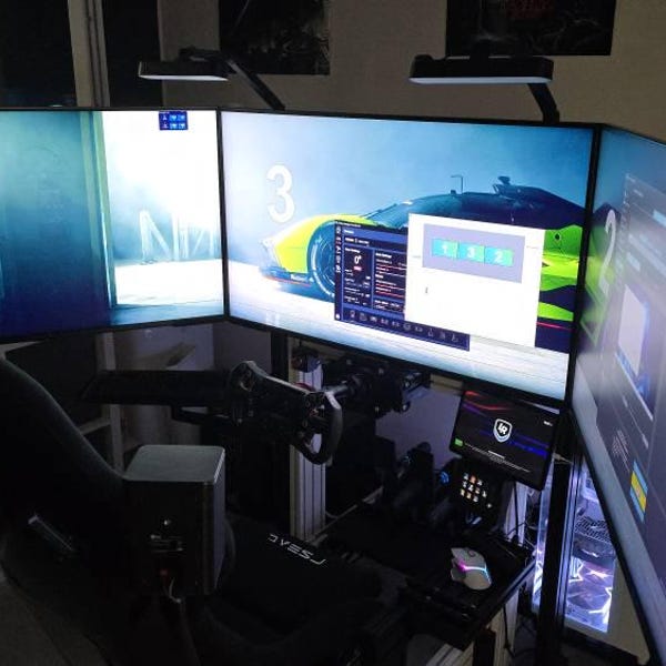 Streamdeck Mk2 Mount for Thrustmaster T818 - Left Mount for Stream Deck ...